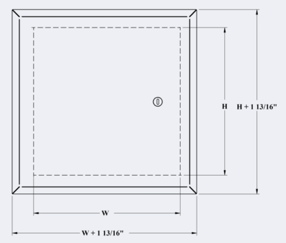 CTR-00- Multipurpose Access Door- Cold rolled steel- Cendrex